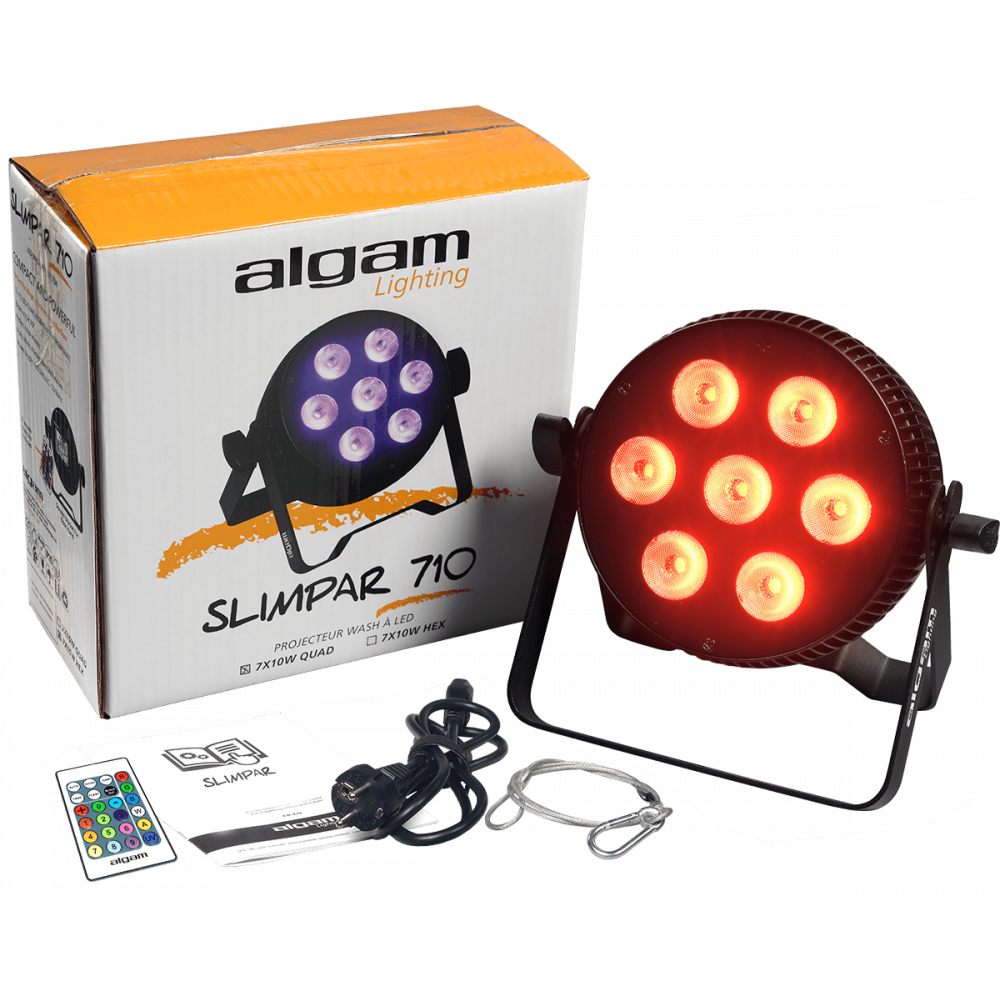 Algam Lighting SLIMPAR 710 QUAD projecteur à LED | Algam Webstore